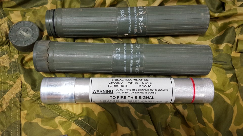 M127A1 White Star Signal Flare Parachute