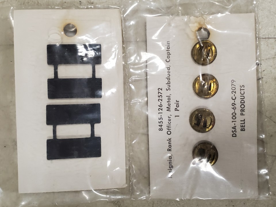 Captain, Pin-On Subd.