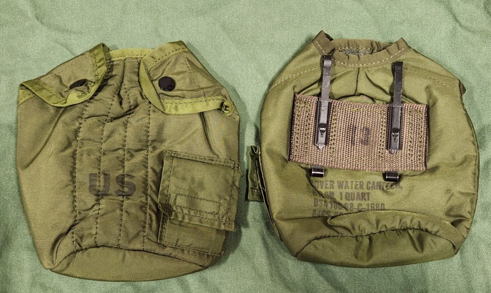 M-1967 Canteen Cover w/ Plastic Snaps