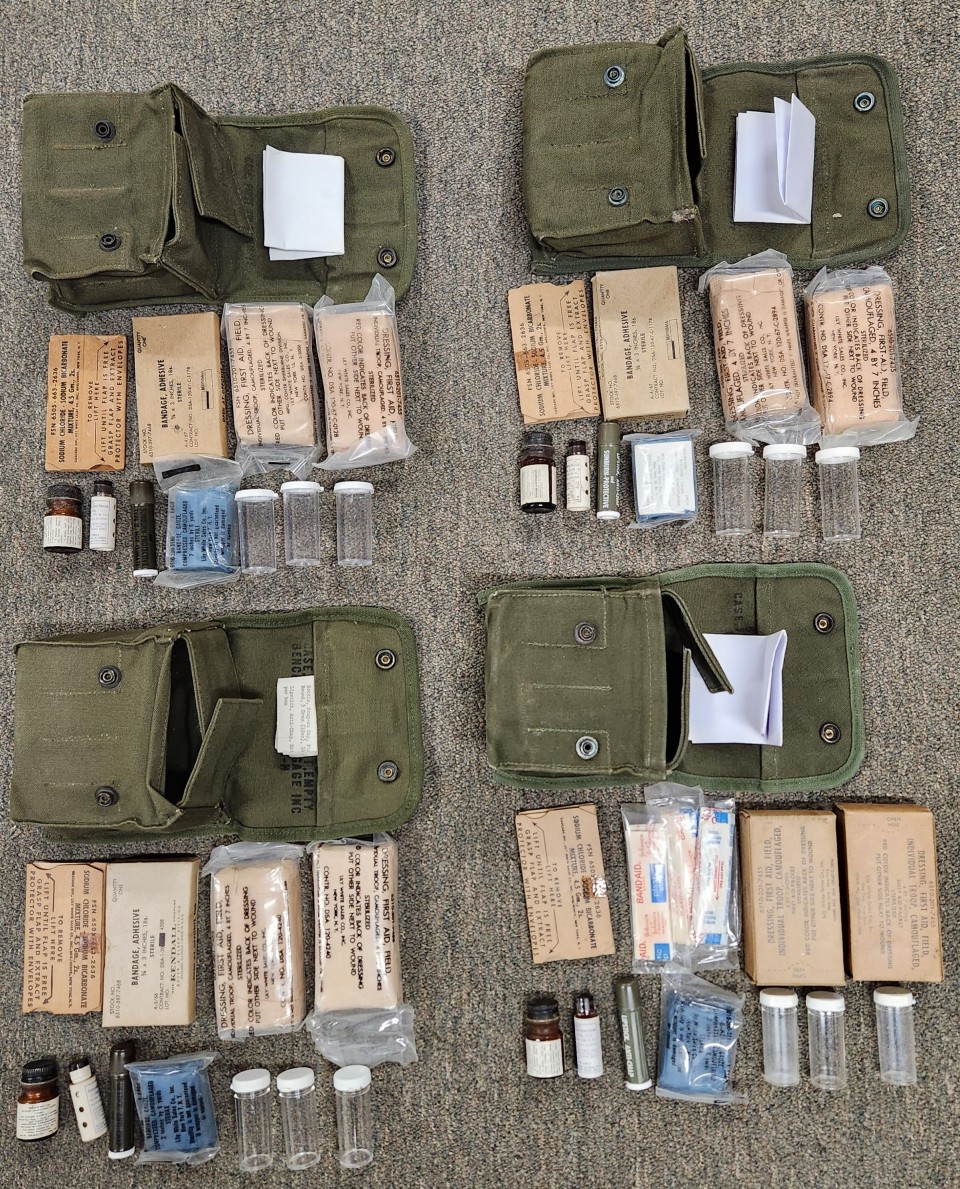 USMC Jungle 1st Aid Kit, Complete - US Field Gear & Equipment