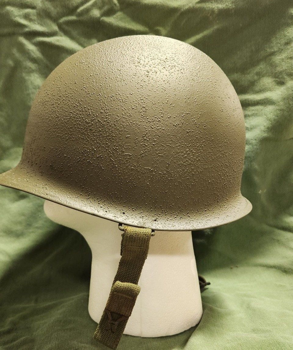 M1 Helmet Shell, WWII OD#7 - Helmets & Body Armor