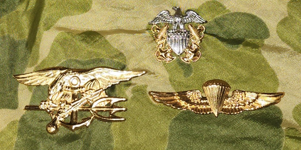 NAVY SEAL CDR Insignia Lot