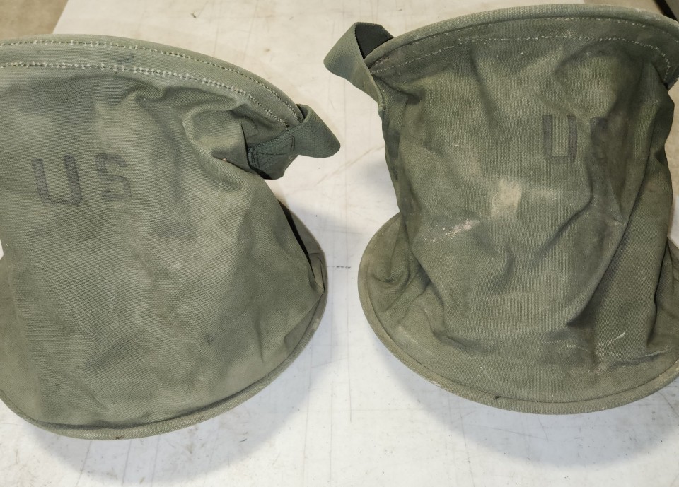 Canvas Shower Bucket, USGI