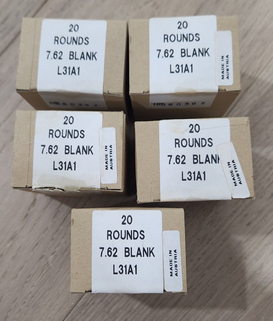 7.62 NATO Blanks (100rds - Boxed)