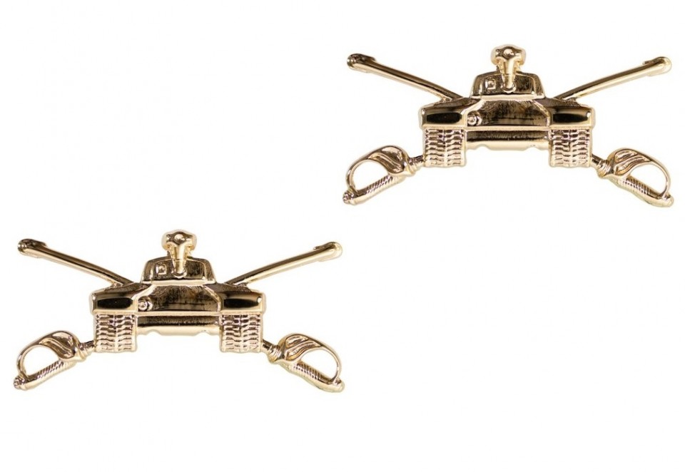 Armor Branch of Service, Pin-On Bright