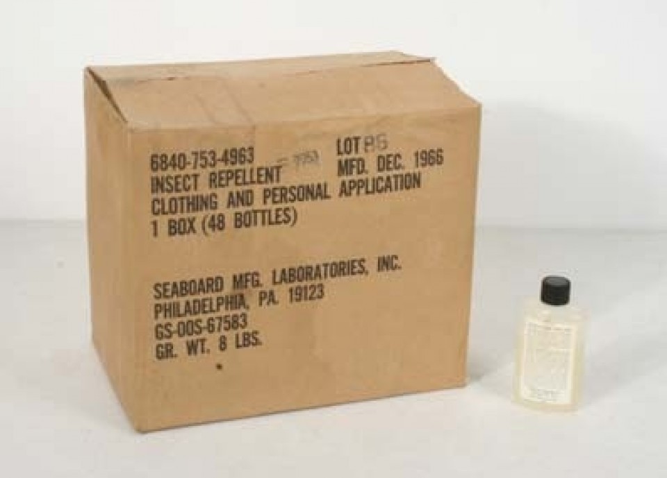 Insect Repellent w/ Paper Label, Original, Case