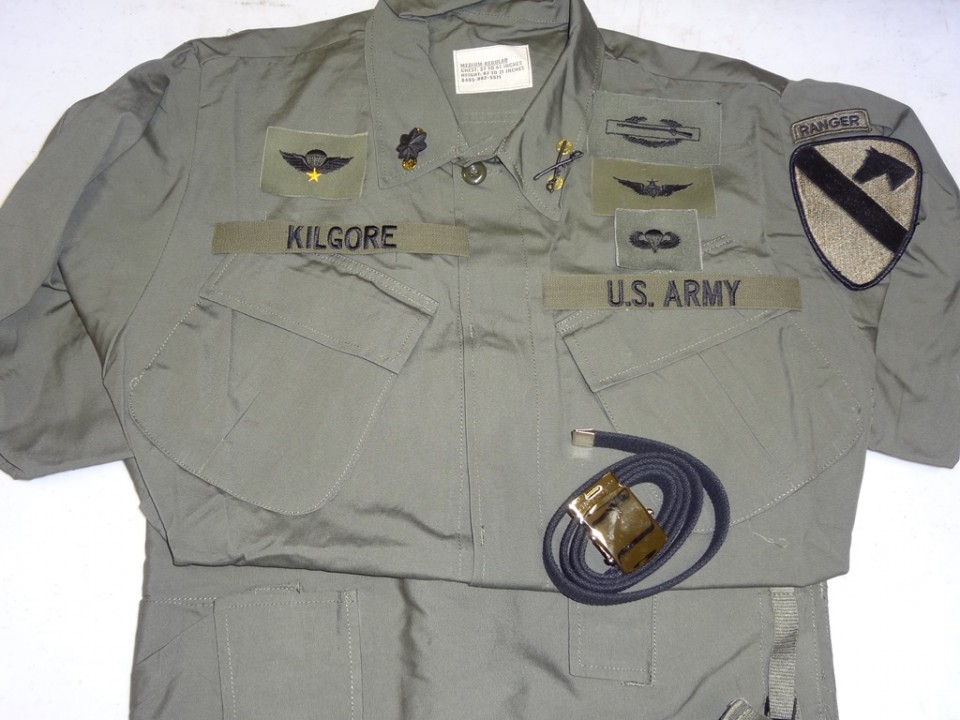 Lt. Col. Kilgore Uniform Package