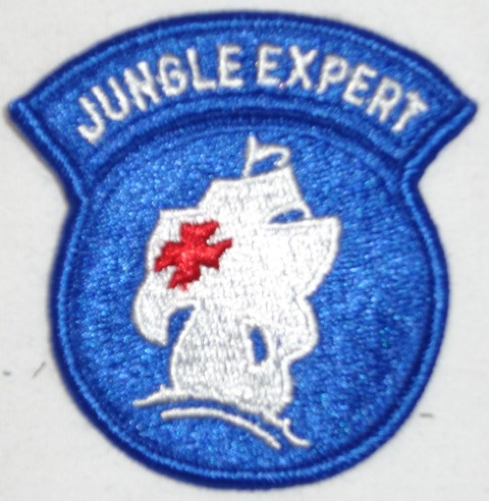 Jungle Expert, Color - Combat Badges & Skill Awards - Insignia