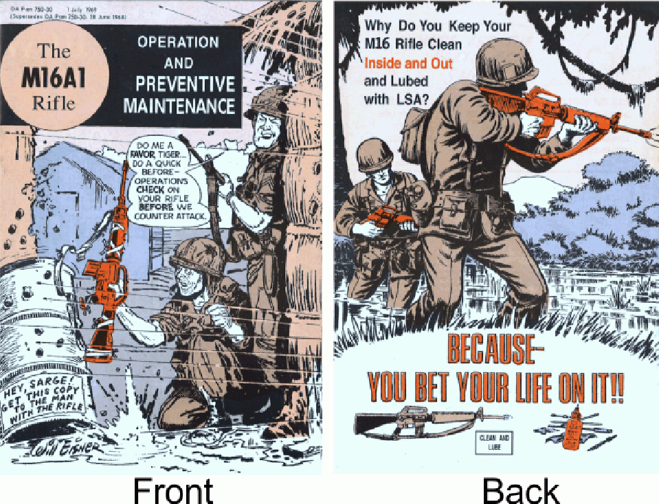 The M16 Comic Book (DA Pam 759-30)