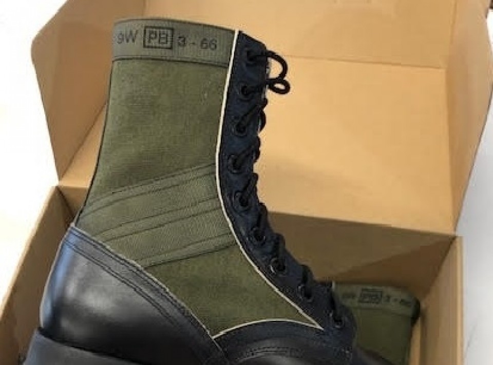 Jungle Boots, 3rd Pattern, Vibram Sole, Repro