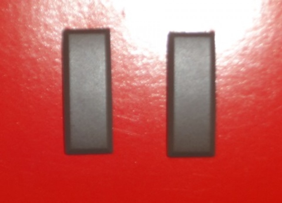 2nd Lieutenant, Pin-On Subd. - Officer Pin On Rank, Subdued - Insignia