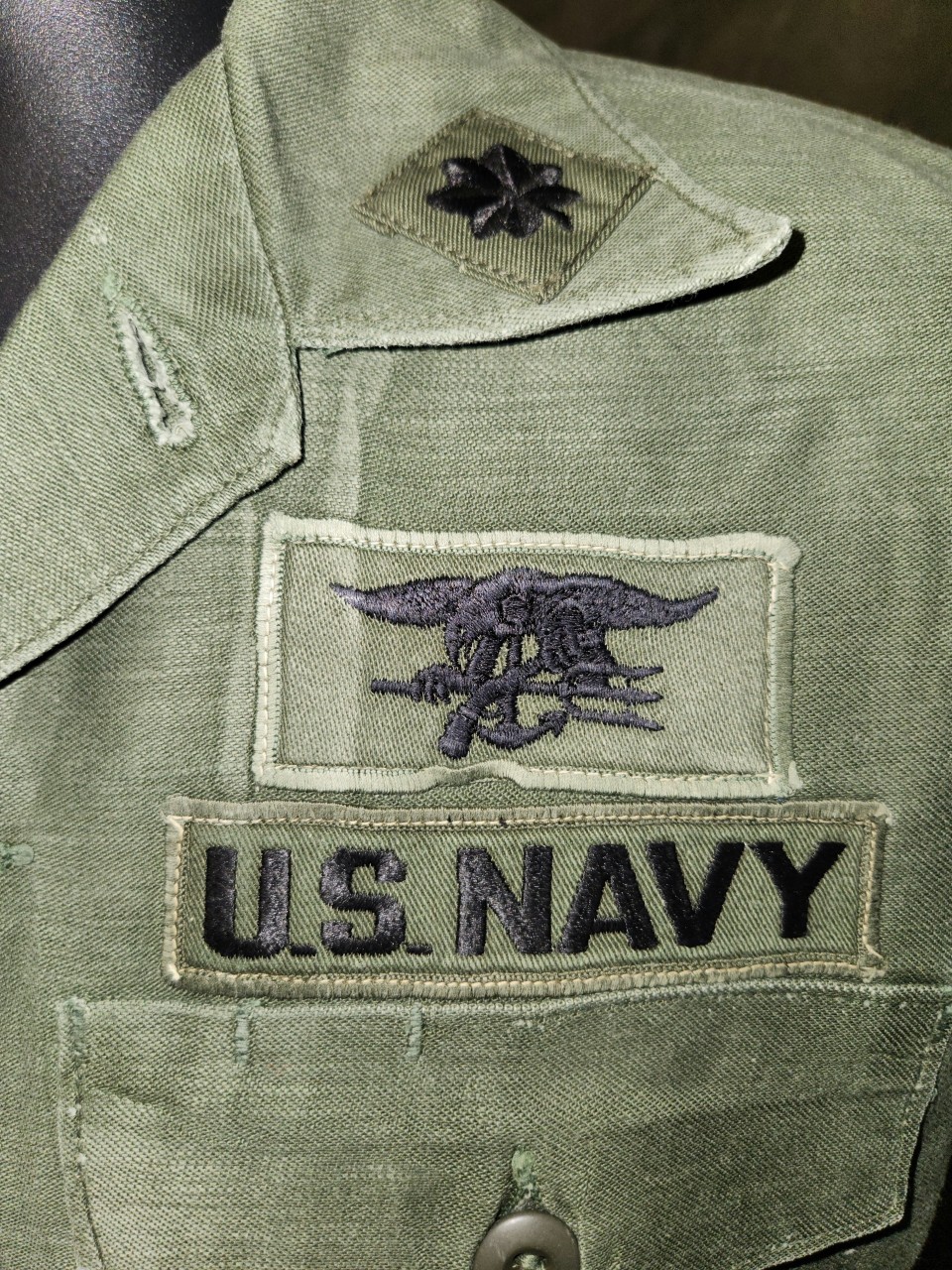 OG-107 Fatigue Shirt, SEAL Named