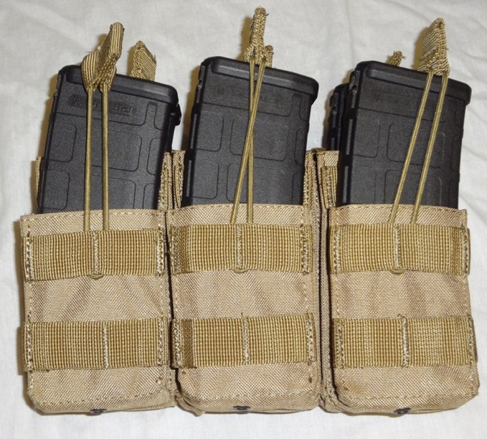M4 Triple Stack (6) Magazine Pouch, OD or Tan